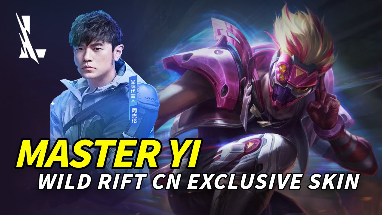 WILD RIFT CN - PSYOPS MASTER YI EXCLUSIVE SKIN?! JAY CHOU COLLABORATION ...
