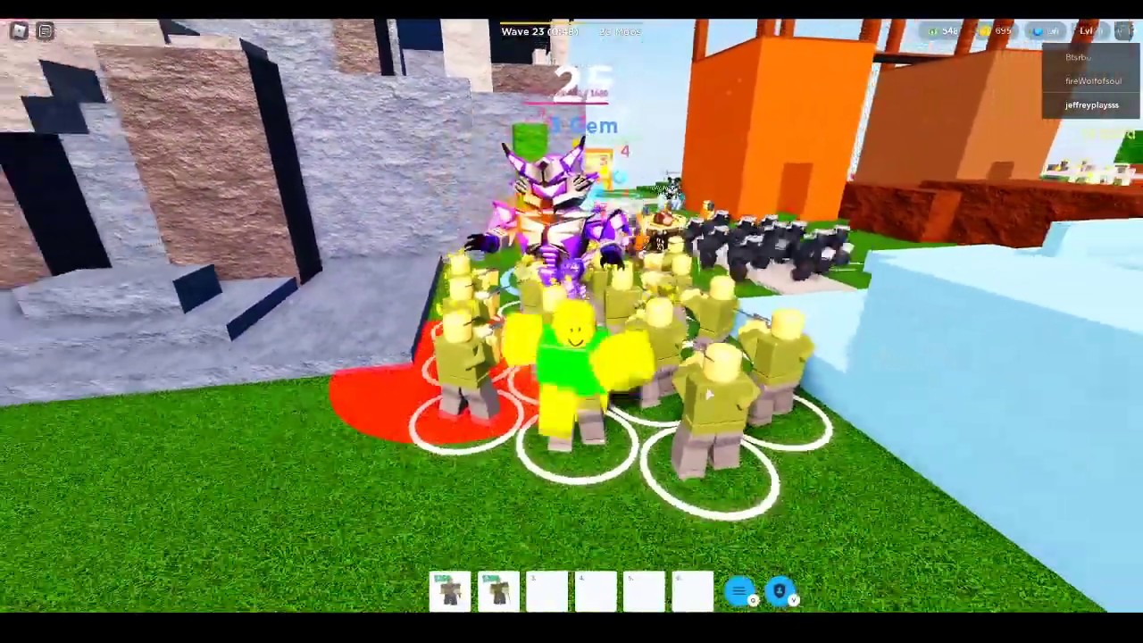 ROBLOX - Tower Defense at Chaos Canyon Map (Total Disaster) EP. 002 ...