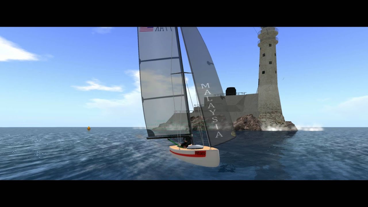 Sailing the quest 2m in Second Life - YouTube