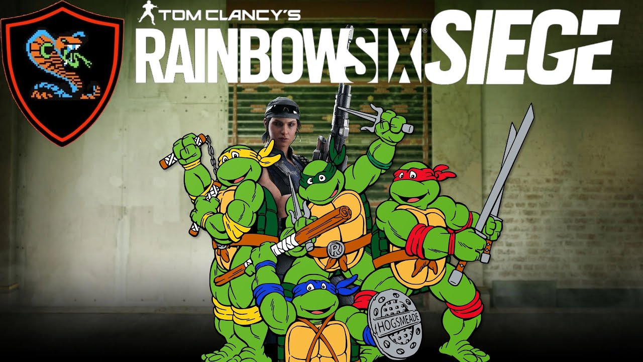 Kali is the fifth ninja turtle Rainbow Six Siege Funny Moments - YouTube