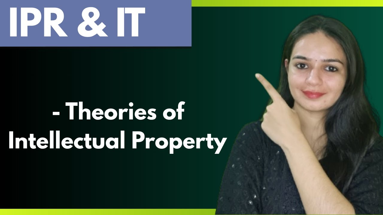 Theories of Intellectual Property. UGC NET & JRF June2025. - YouTube