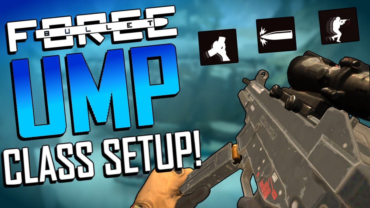 Bullet Force: BEST CLASS SETUP FOR THE UMP! - [UMP Setup/Guide] - YouTube