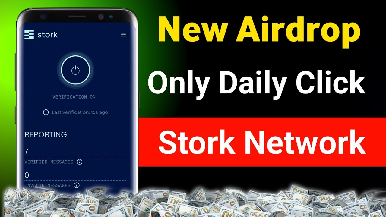 Stork Airdrop complete mobile guide | Stock Airdrop Verification | New ...