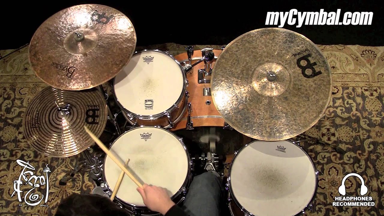 Meinl 14" Byzance Dark Spectrum Hi Hat Cymbals (B14SH-1010615C) - YouTube