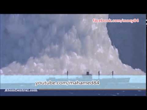 fat man is jumping in the pool Huge splash Tsunami