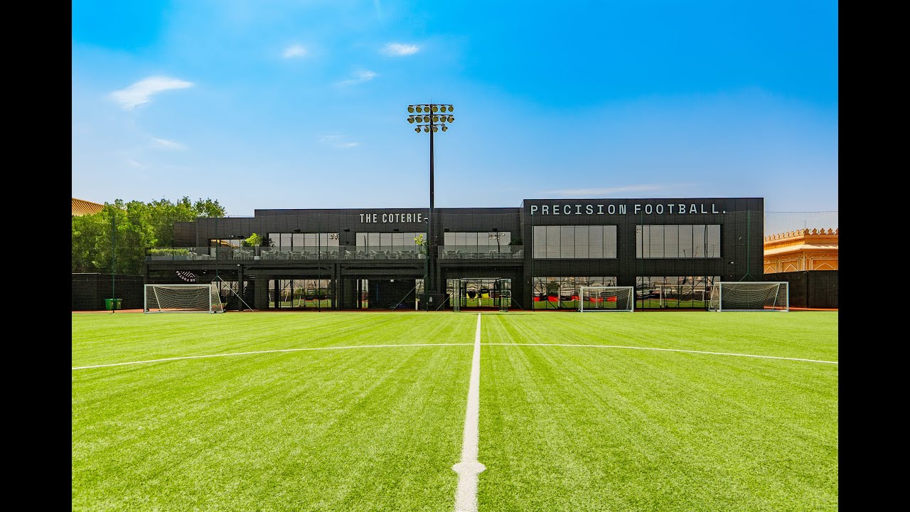 The Coterie and Precision Football | Ibn Battuta Mall | Aujan Interiors ...