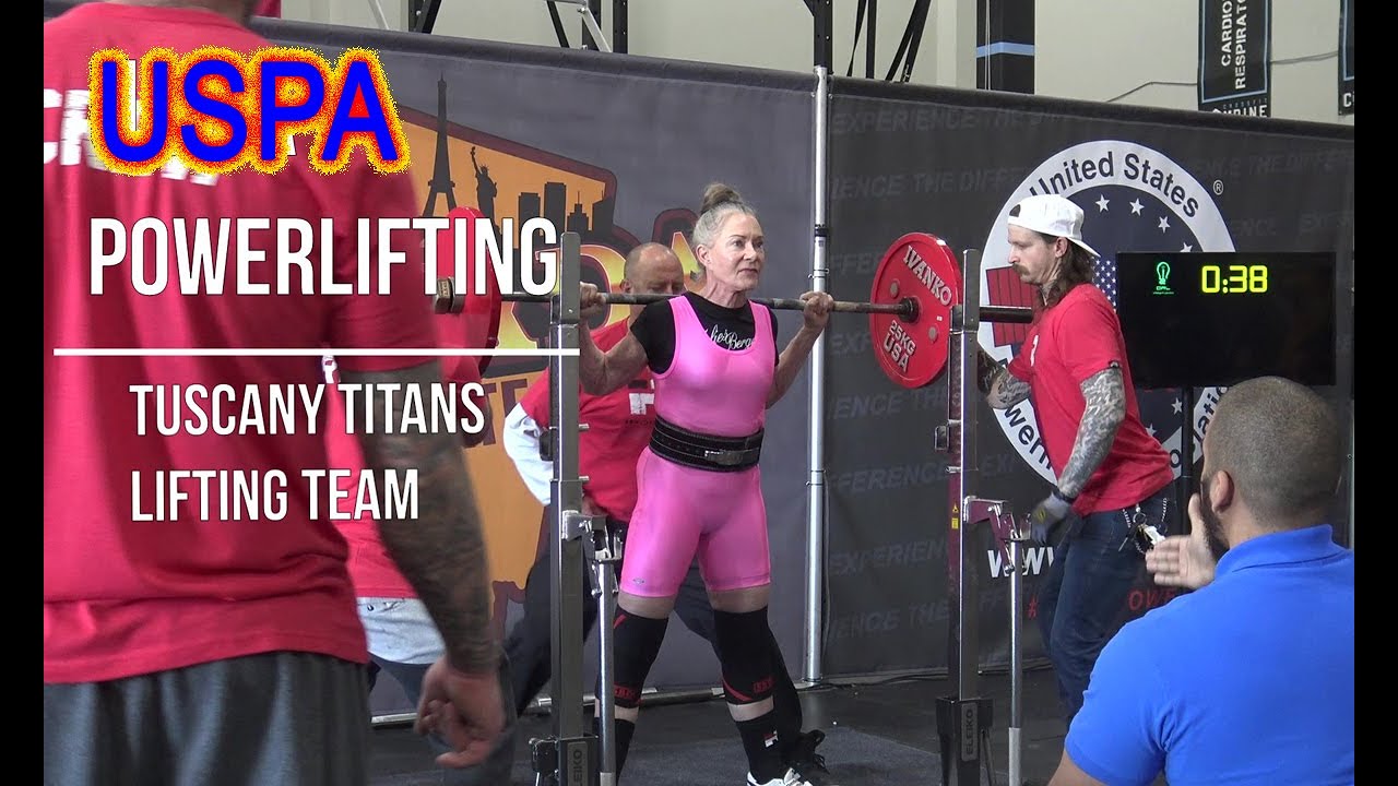 Powerlifting USPA TEAM TUSCANY Representing Junior Men to Senior Women ...