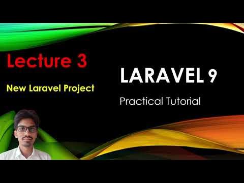 Laravel Practical Tutorial in Hindi lecture 3 | New Laravel Project - YouTube