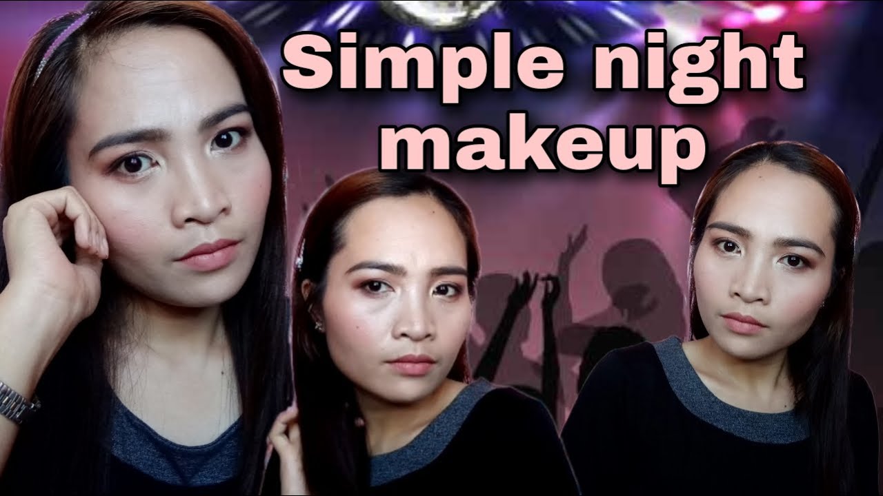 Simple Party Glam Makeup Look - YouTube