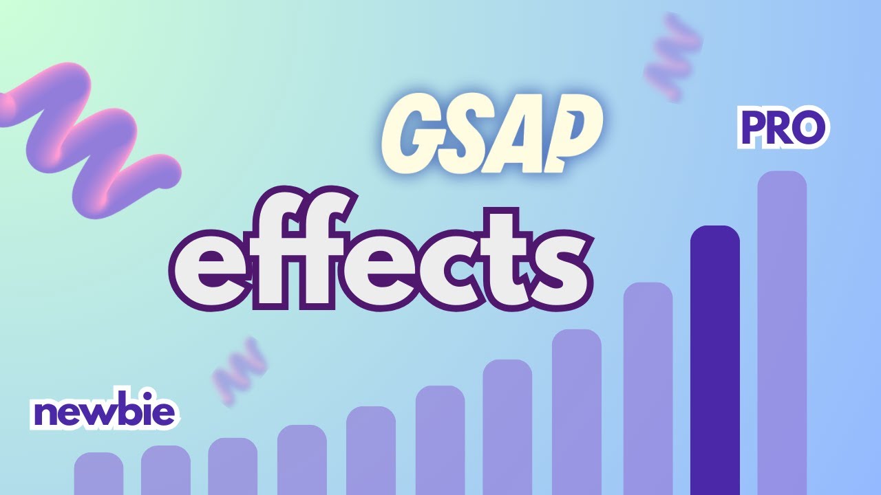 SOLO I VERI PRO LI CONOSCONO E LI USANO | GSAP EFFECTS - YouTube