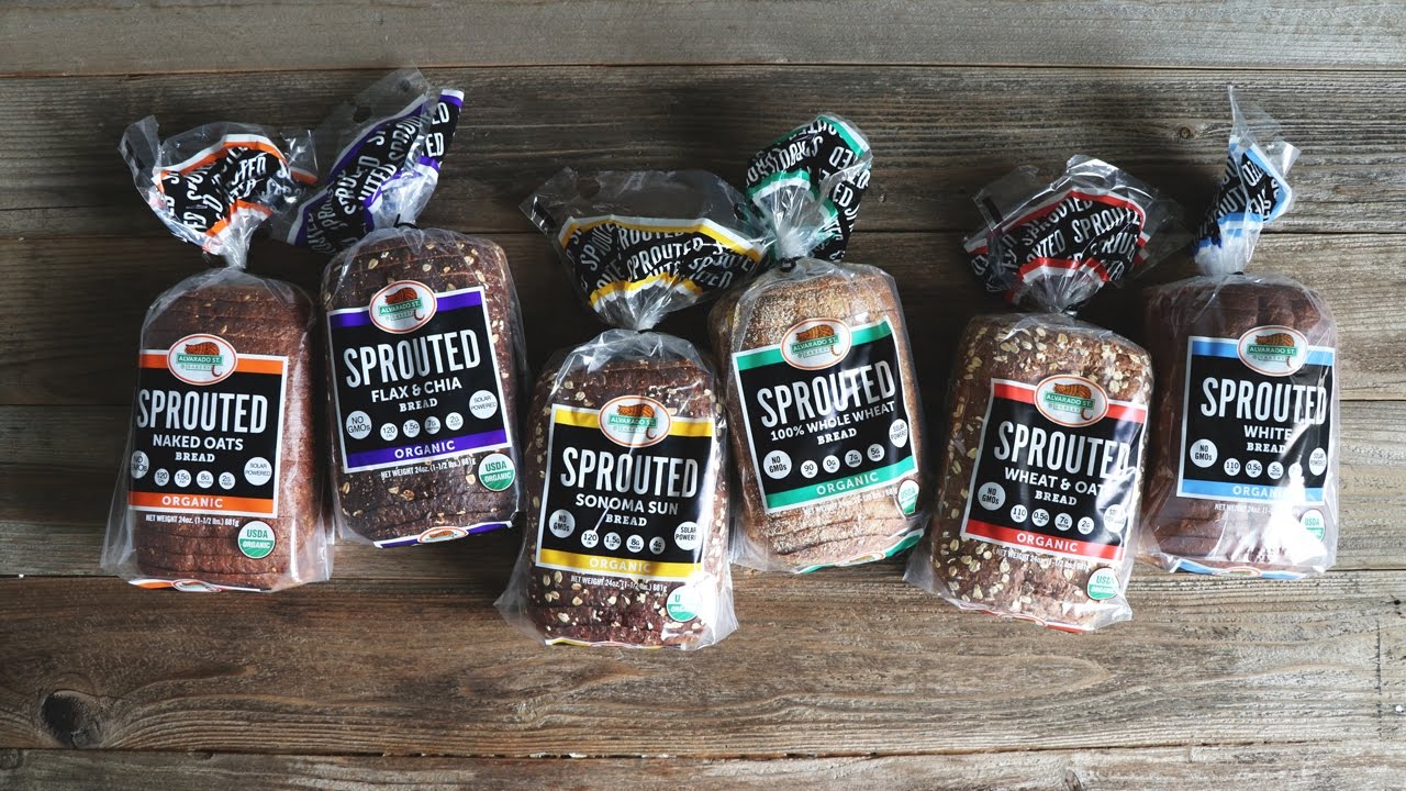 USDA Organic Sprouted Black Label Breads - YouTube