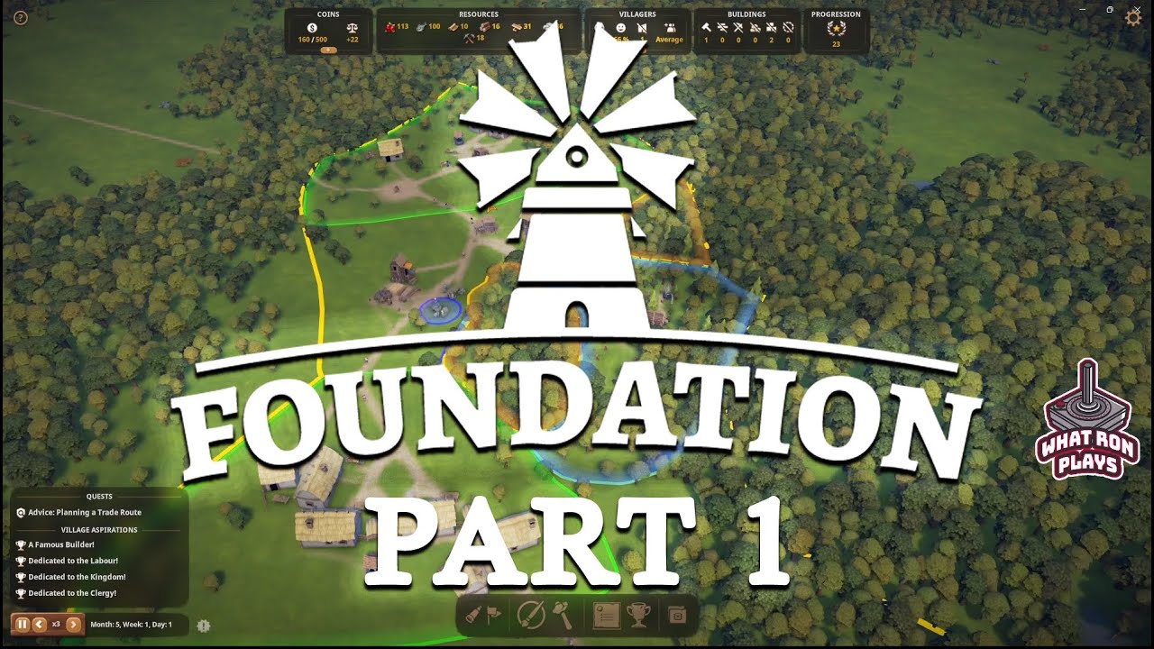 Foundation - Early Access Gridless Medieval City-Building Game - 2023 ...