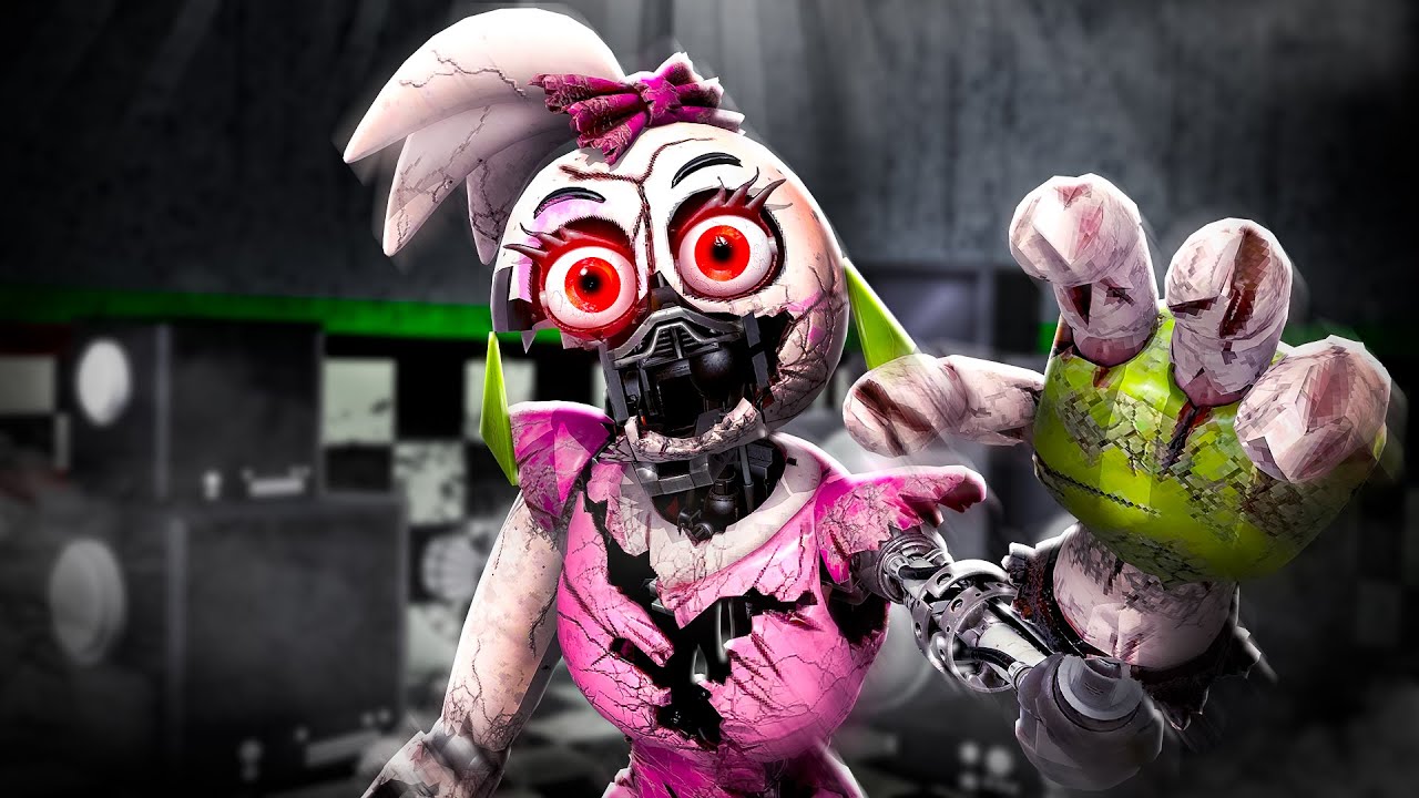 RUIN DLC Escape ANIMATRONICS in Security Breach DLC Gameplay (ANIMATION ...