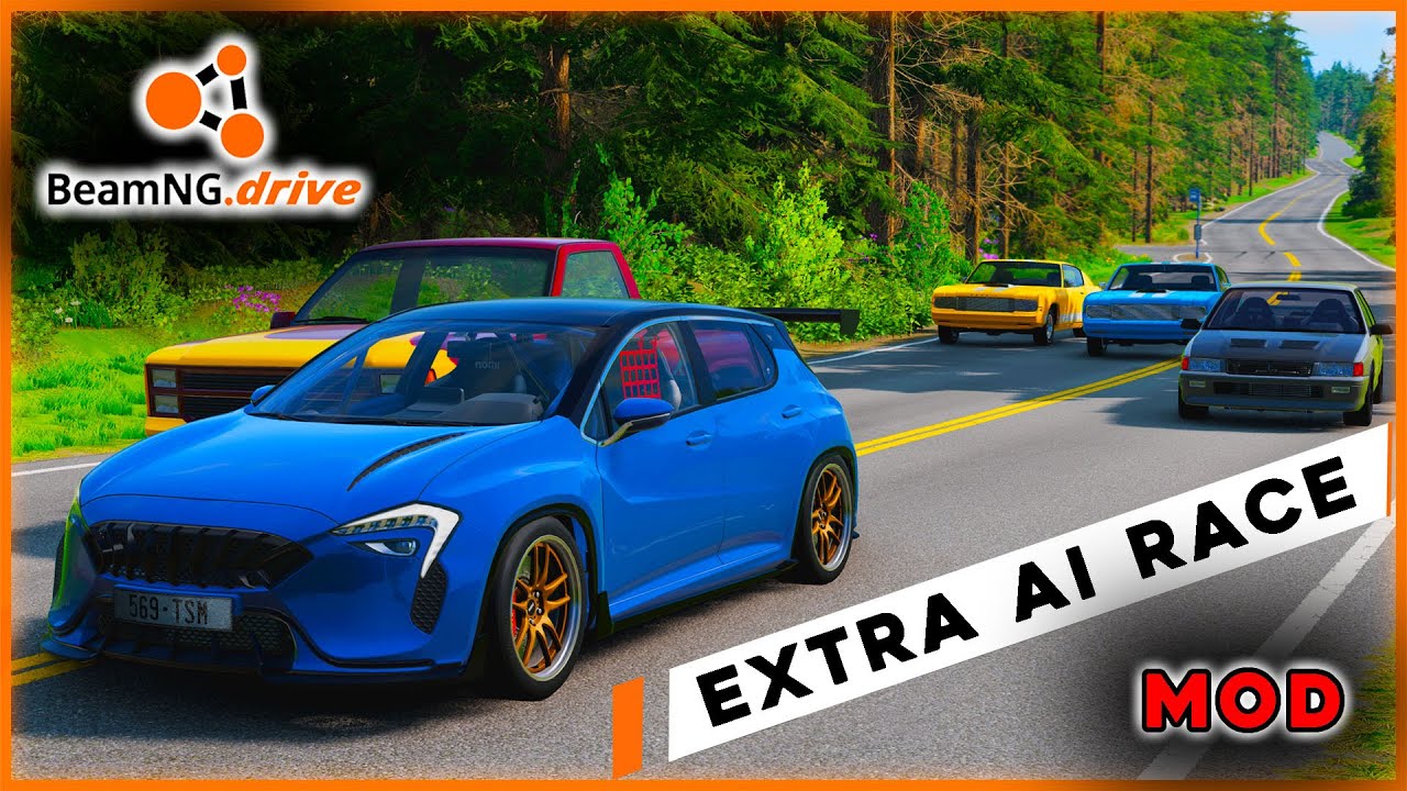BeamNG.drive - Extra AI Race Mission #1 - YouTube