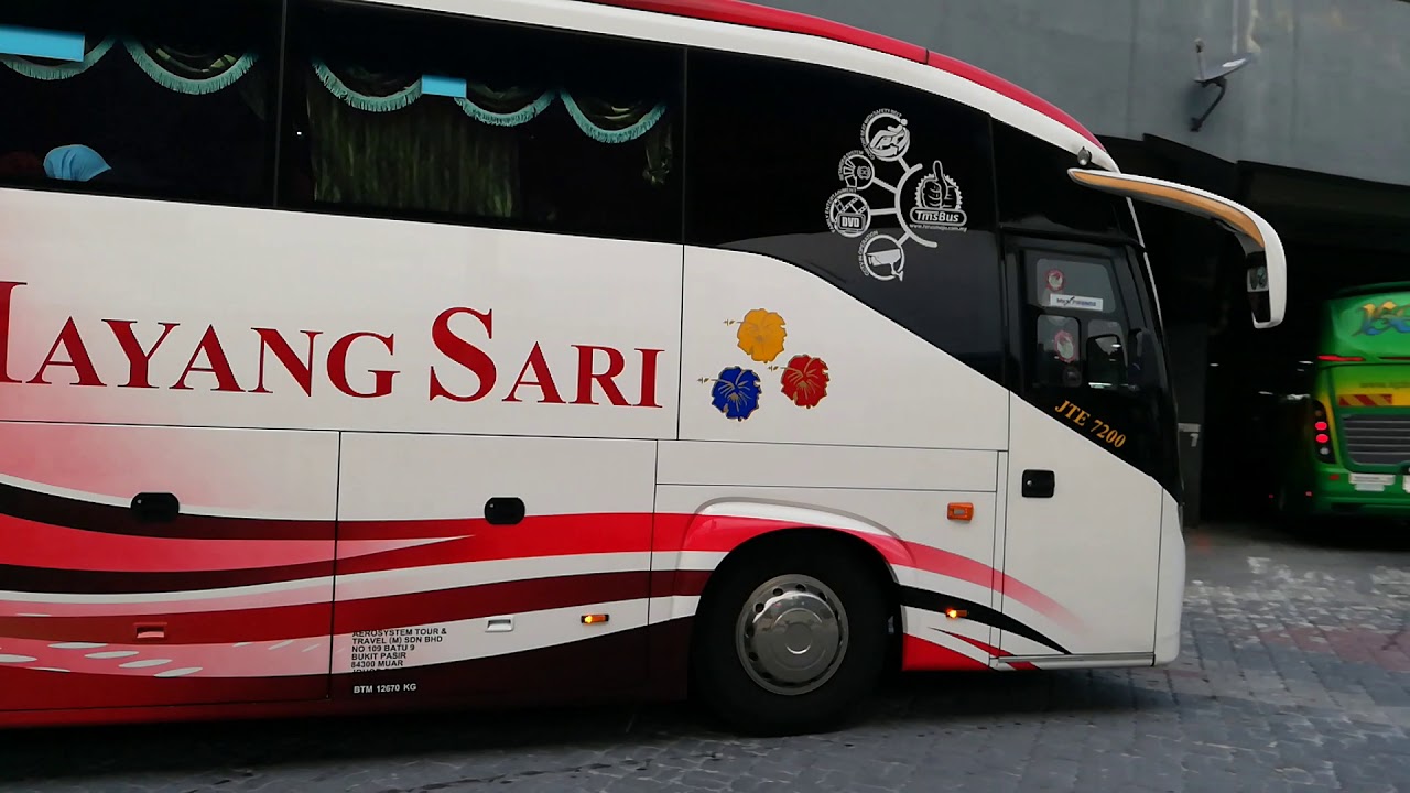 Mayang sari bus express by tmsbus - YouTube