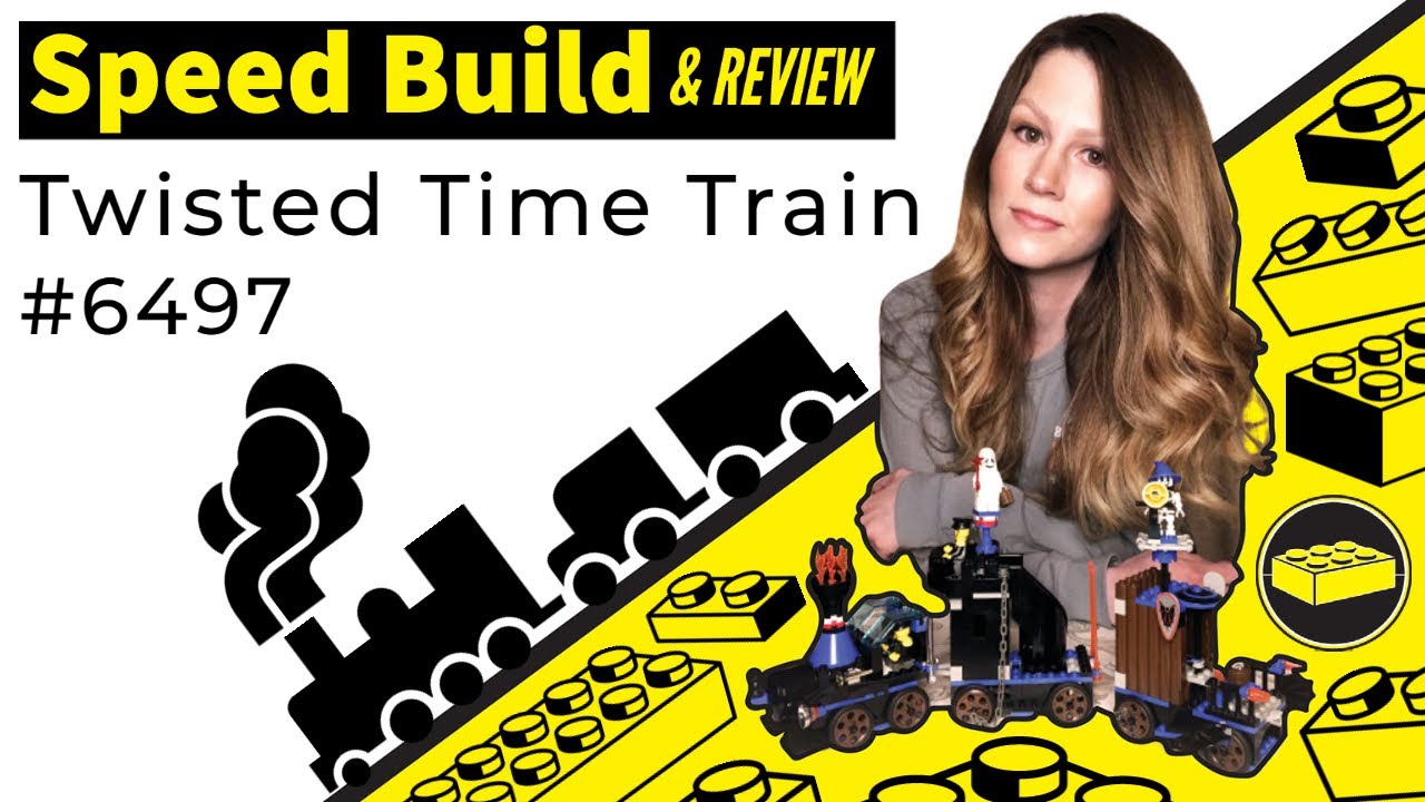 LEGO® Time Cruisers Set 6497 Twisted Time Train Speed Build and Review ...