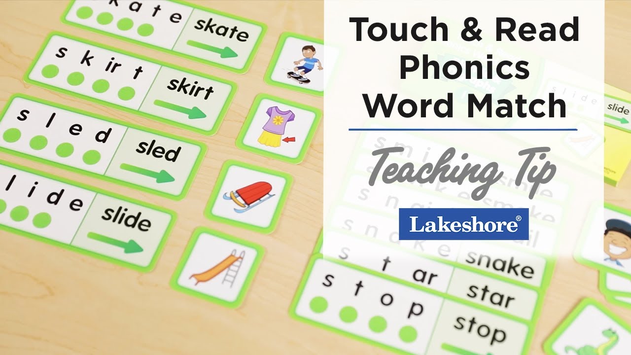 Teaching Phonics | Touch & Read Phonics Word Match | Lakeshore ...