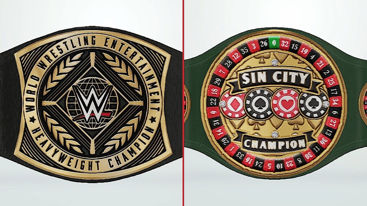 BEST Custom Championships EVER In WWE Games (S2E3) - YouTube