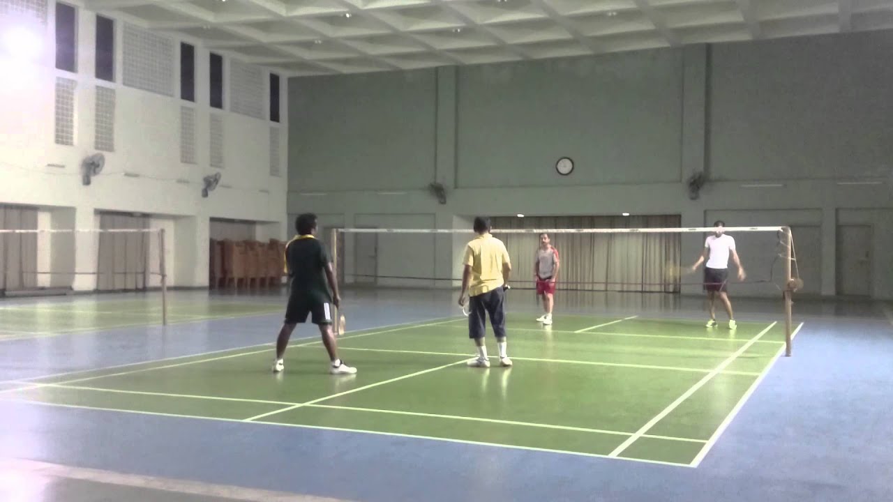 Badminton match... - YouTube