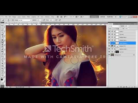 Photoshop Tutorial How I Edit Backlight Photograph/2018 - YouTube
