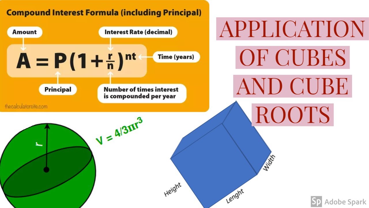 #8 aplication of cubes and cube roots, USES OF CUBE AND CUBE ROOTS IN ...