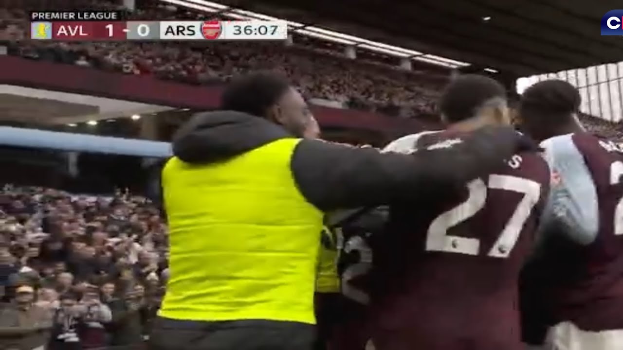 ASTON VILLA VS ARSENAL HALF TIME - YouTube