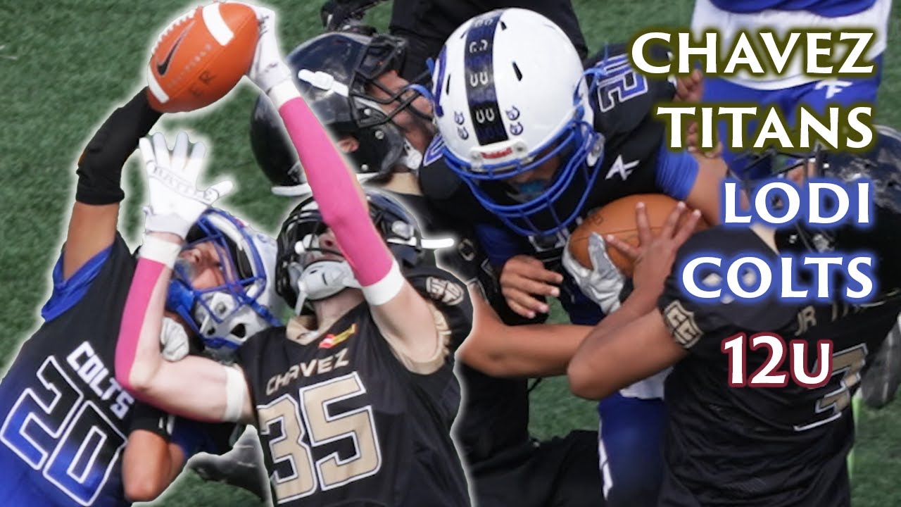 12u Lodi Colts vs Chavez Jr Titans Live Highlights - YouTube
