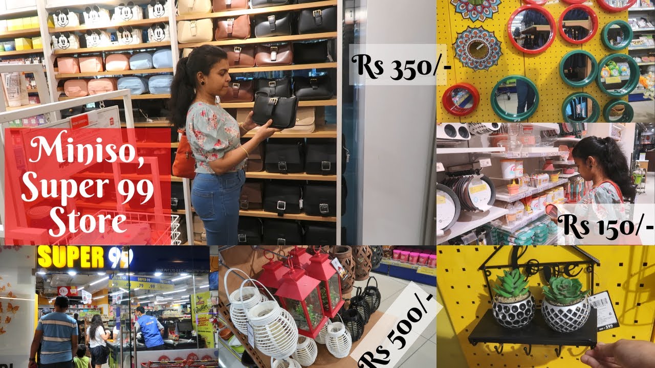 Miniso & Super 99 Store Tour | Cheapest Home Decor, Organisers ...