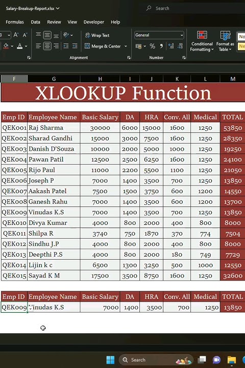 Advanced Xlookup Formula In Excel Excel Exceltips Exceltutorial Shorts Msexcel