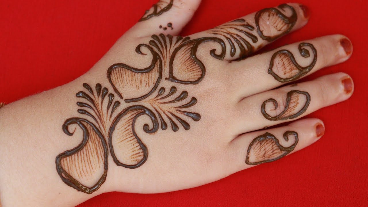 baby hand mehndi designs | mehndi designs for hands | kids mehndi ...