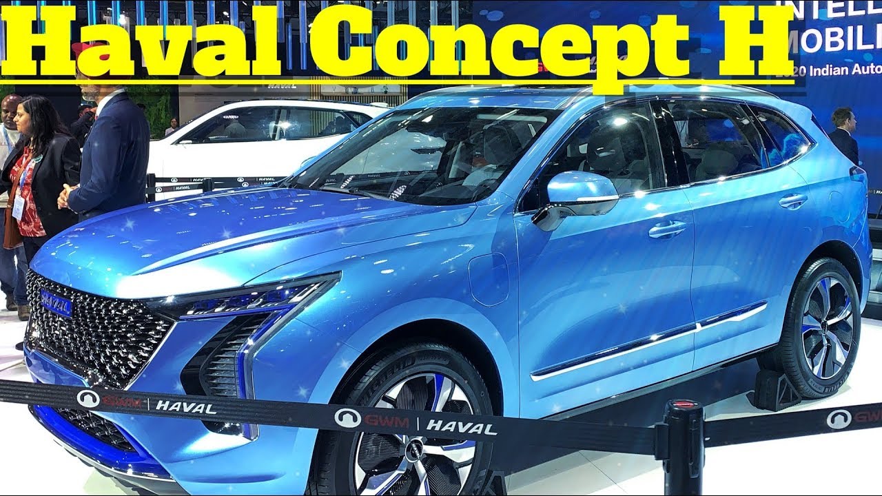 Haval Concept H Plug-in Hybrid Electric SUV - Exterior & Interior - YouTube