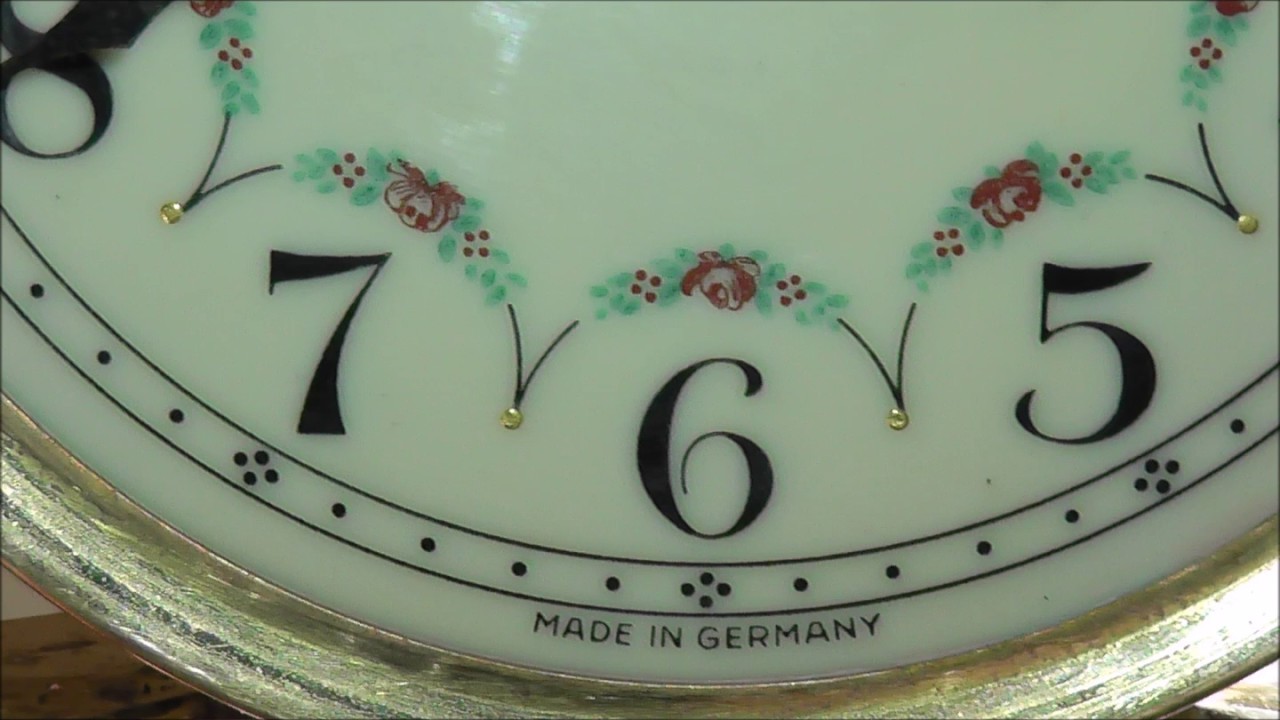 Antique Working Forestville 100 Yr. Old ? Clock Germany 400 Day ...