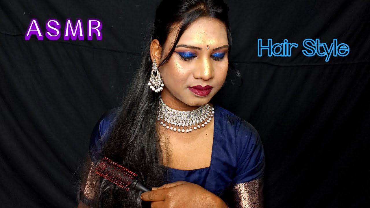 ASMR~Most Realistic Self Hair Binding Style (Whispering) @ASMRNINJA079 ...