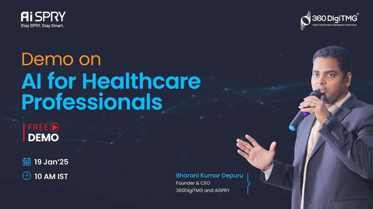 AI For Healthcare | Demo Session | 360DigiTMG - YouTube