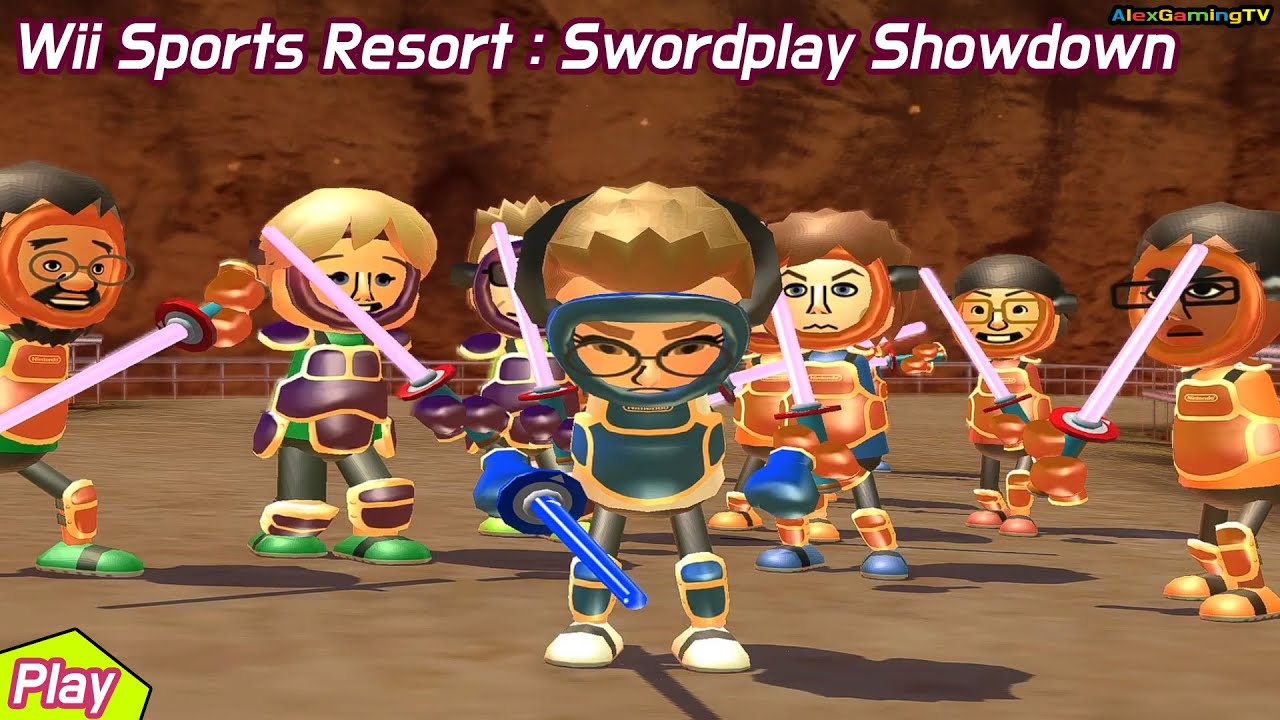 Wii Sports Resort - Swordplay Showdown ( Nintendo, 2009) for Wii #127 ...