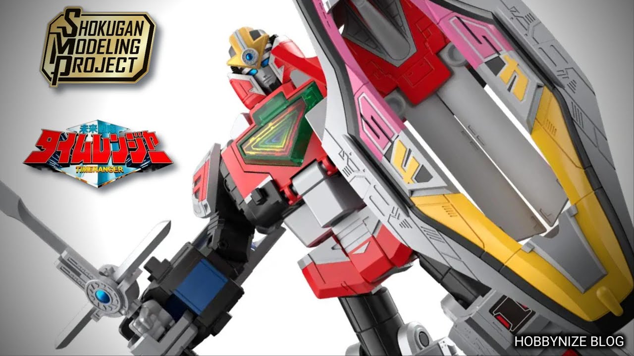 SMP [SHOKUGAN MODELING PROJECT] 3D Formation Time Robo by Bandai - YouTube