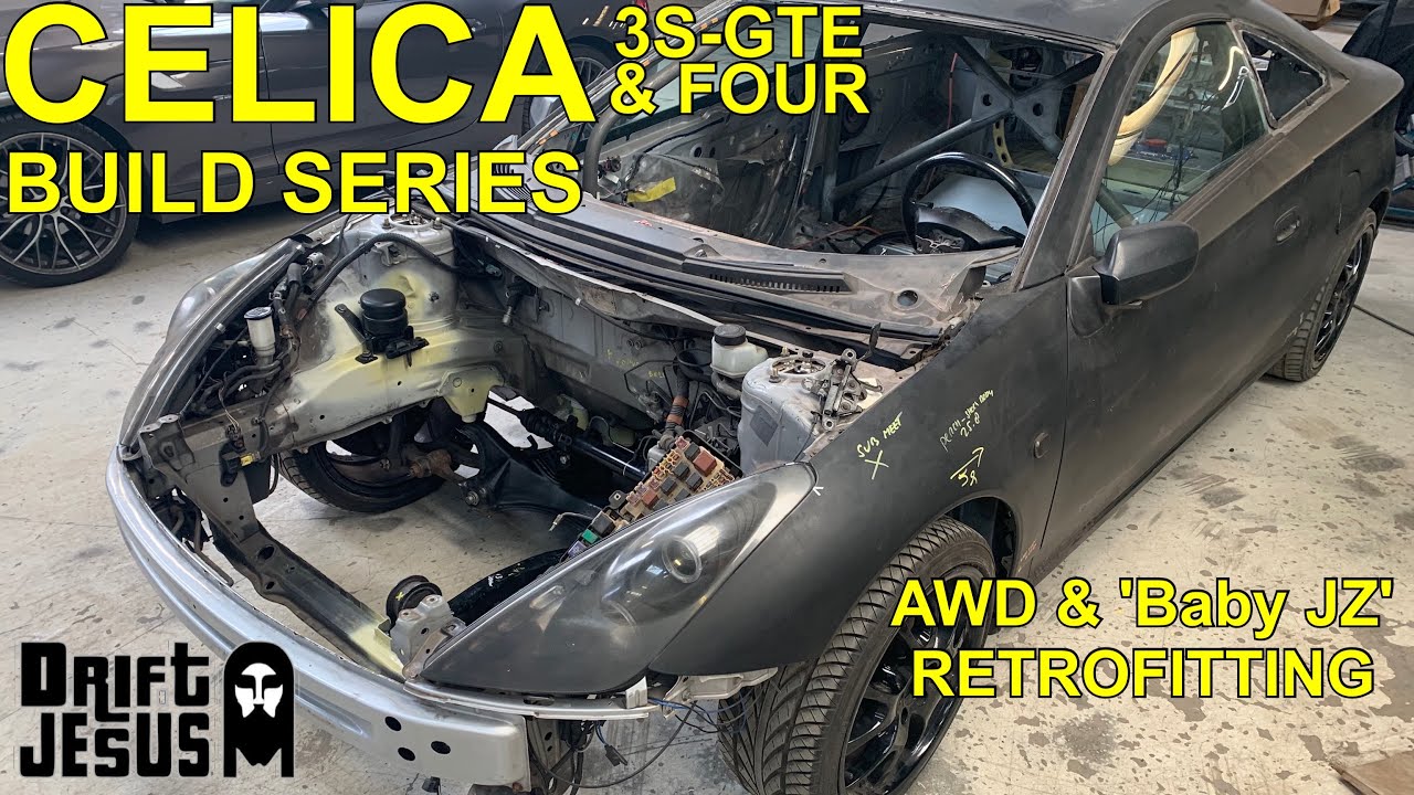 Make your car 4WD : Celica 4x4 AWD Conversion and Fabrication of Four 3S GTE Build step by step ...