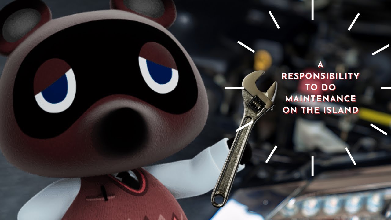 A Responsibility To Do Maintenance On The Island |Animal Crossing: New ...