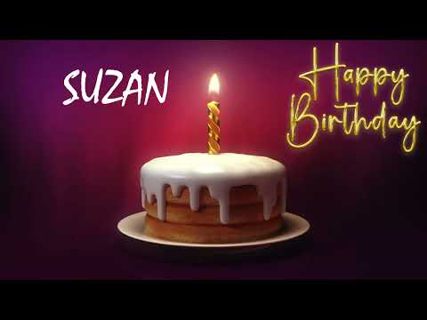 İyi ki doğdun Suzan. Mutlu Yıllar Suzan. Doğum günü şarkıları.