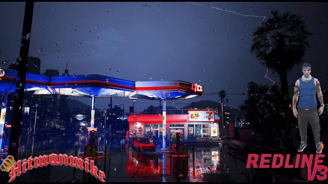 Redline V3.1 The Amazing World Michael Thompson | gta 5 gta rp - YouTube