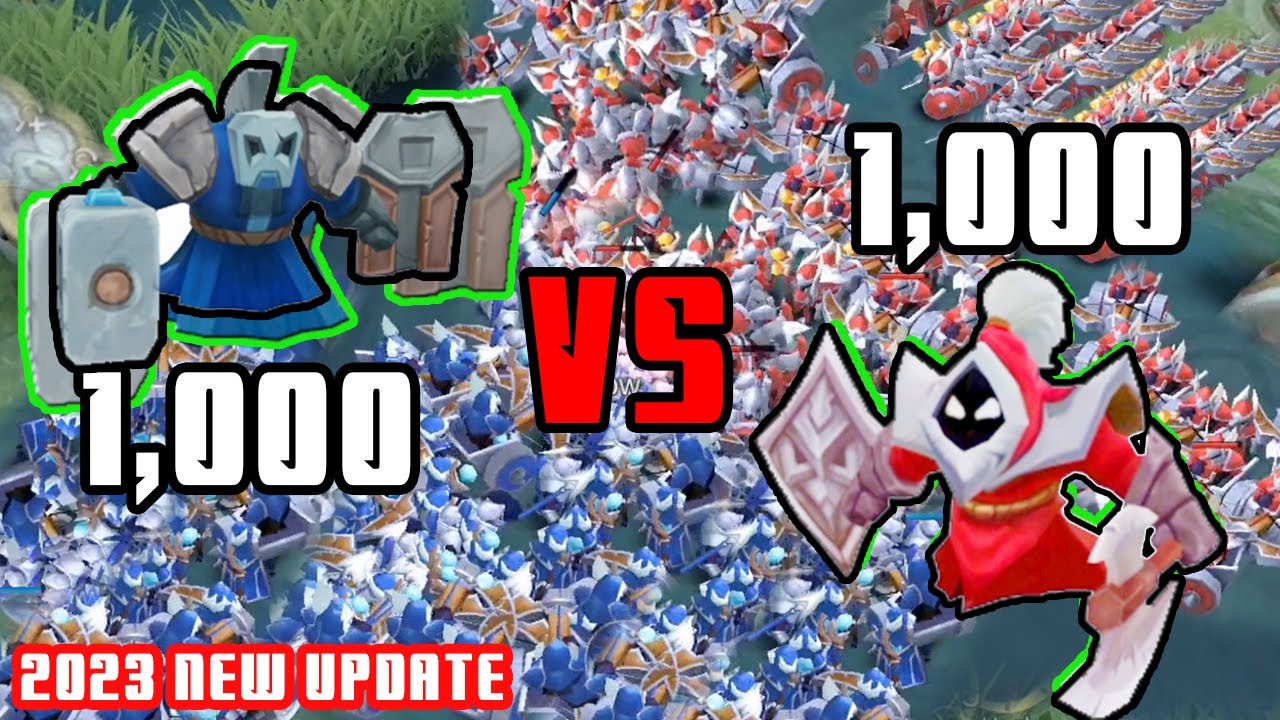 1000 vs 1000 Mobile Legends 2023 - YouTube