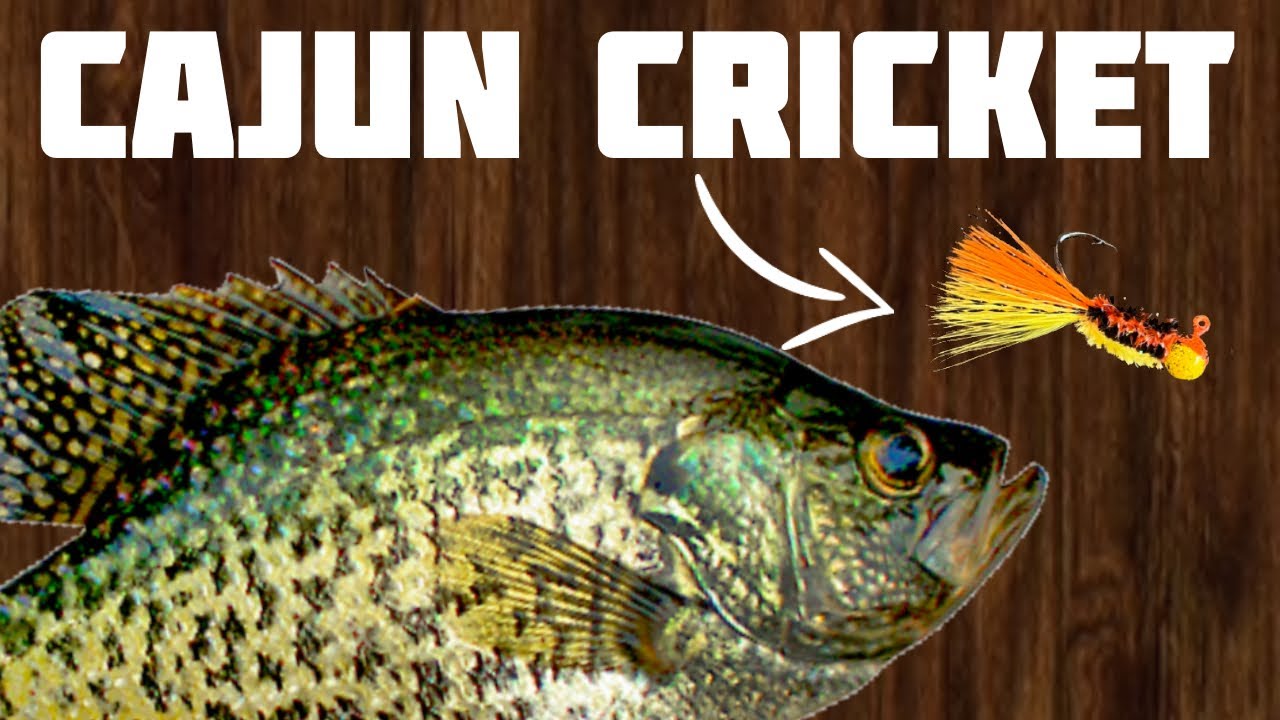 Tying an AMAZING Crappie Jig - Cajun Cricket - YouTube