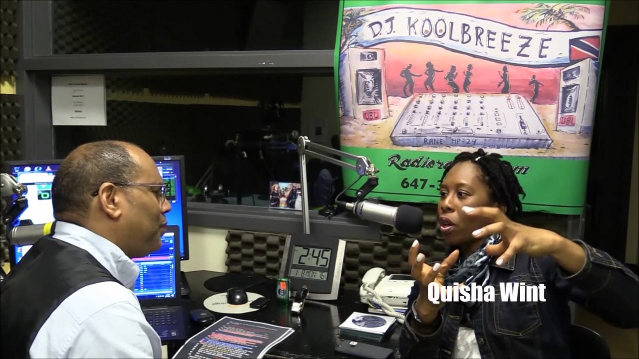 Quisha Wint @ Radioregent on the Koolbreeze Experience Show - YouTube