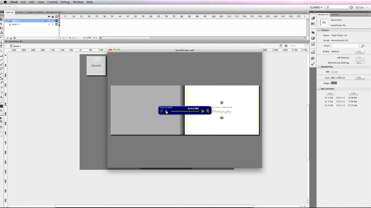 Exporting Flash Flipbooks from inDesign CS5 - Part 7 (1080p) - YouTube