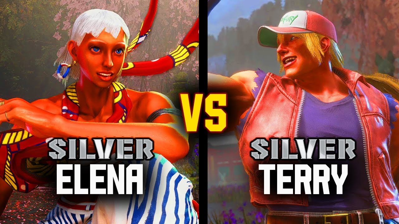 SF6 Elena (Silver 1) VS Terry (Silver 1) | Low Level Replay | Street ...