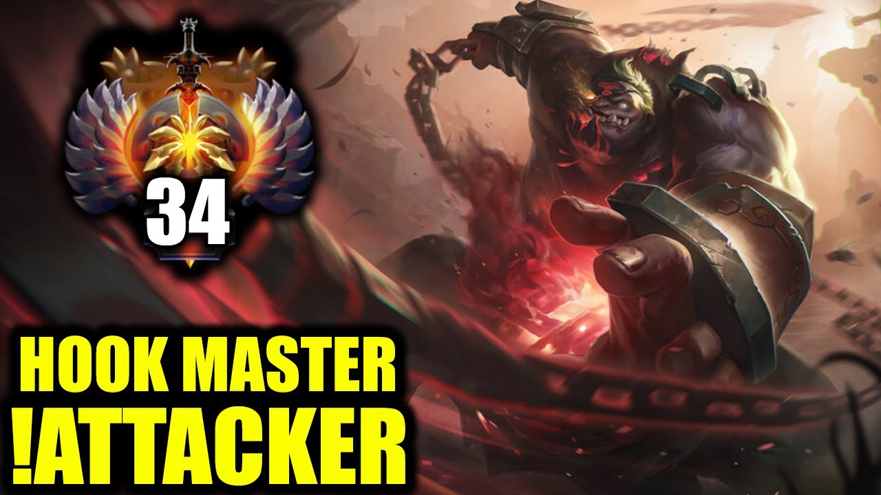 🔥 PUDGE THE BUTCHER - !Attacker - Dota 2 Pro Game Highlights - YouTube