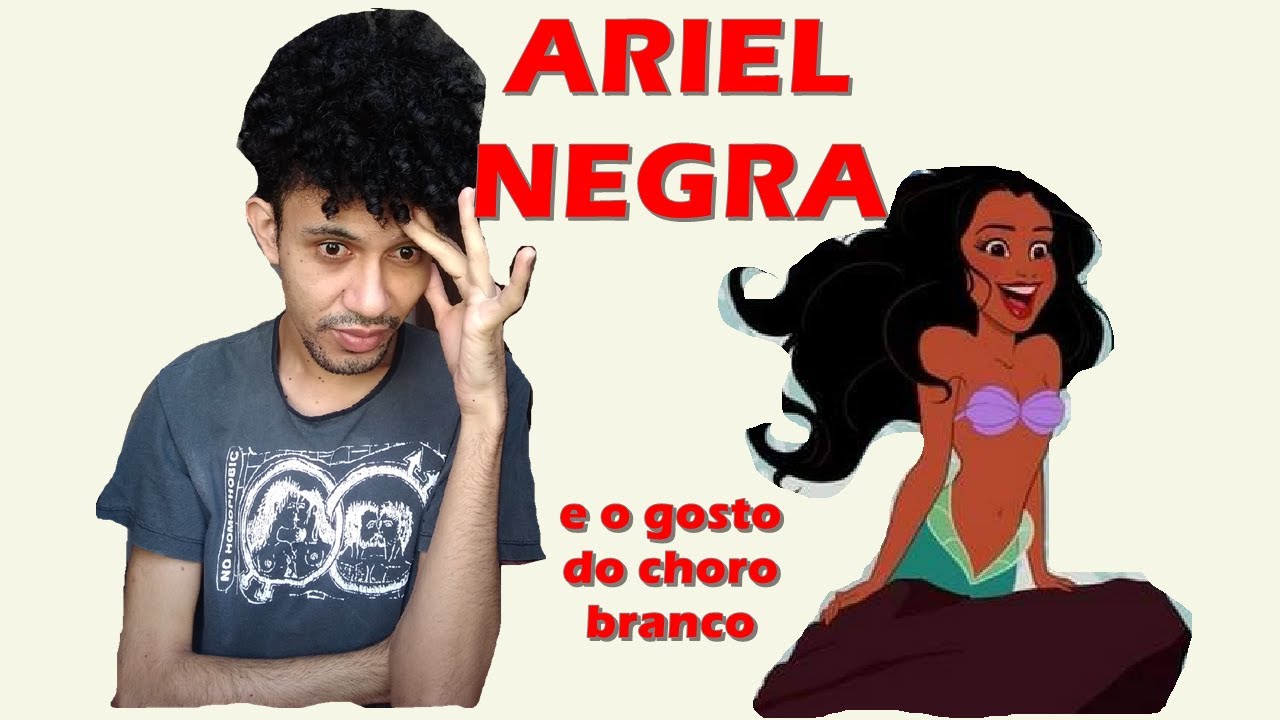 A PEQUENA SEREIA: ARIEL NEGRA - YouTube