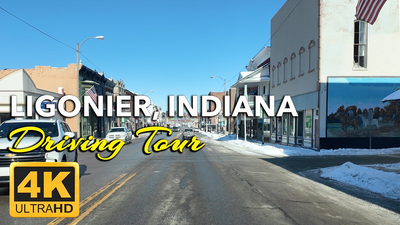 Driving Through Ligonier, Indiana | A Town Holding On Between Winters ...