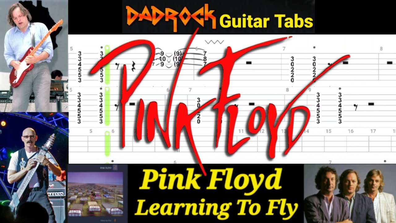 Learning To Fly - Pink Floyd - Guitar Backing Track (w/Tabs)(Request ...