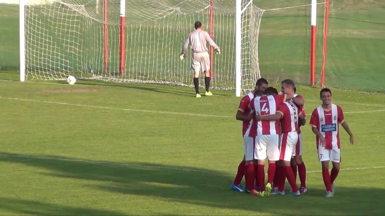 fk Bačka 1901- Crvena Zvezda Novi Sad -Srpska liga Vojvodina - YouTube
